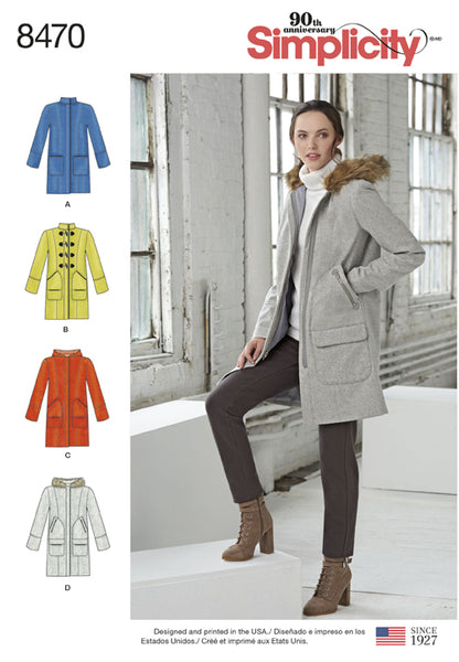 Simplicity 8470SIM – SewingPatterns.com