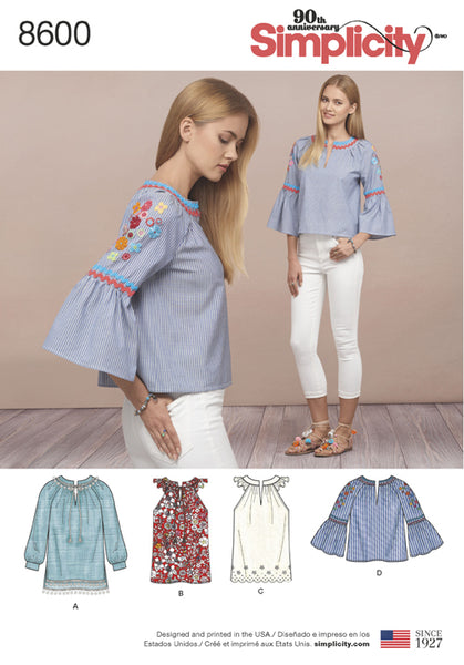 Simplicity 8600SIM – SewingPatterns.com