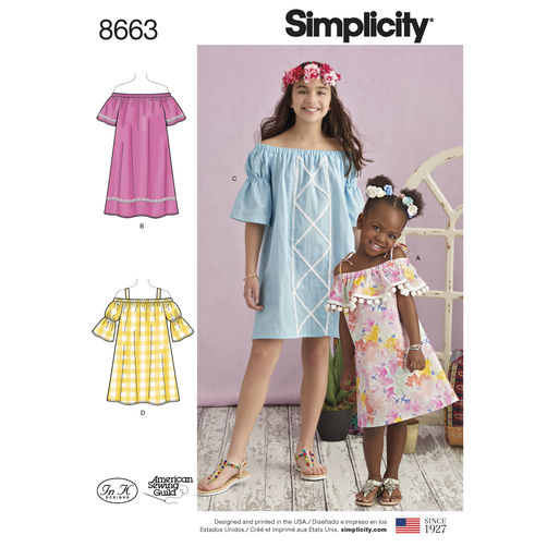 Simplicity 8663SIM – SewingPatterns.com