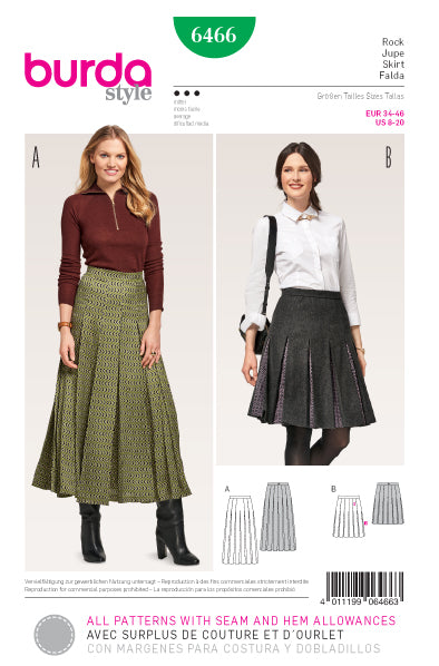 Burda 6466BUR – SewingPatterns.com