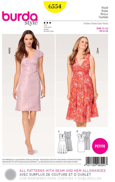 Burda 6554BUR – SewingPatterns.com