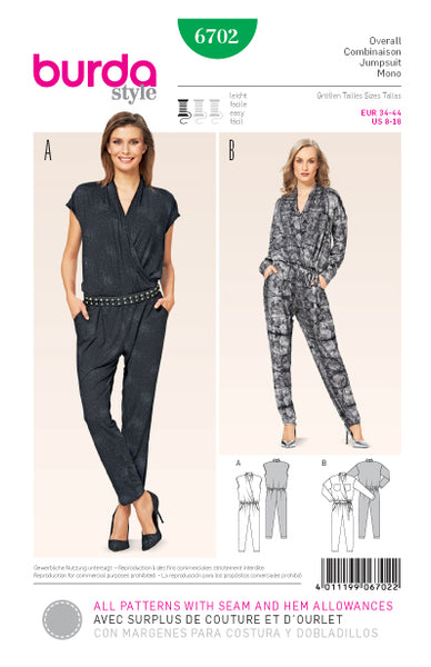 Burda 6702BUR – SewingPatterns.com
