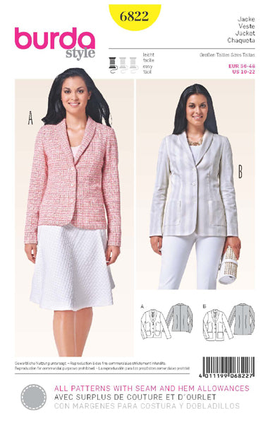 Burda 6822bur – SewingPatterns.com