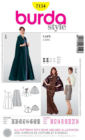Burda 7154bur – SewingPatterns.com
