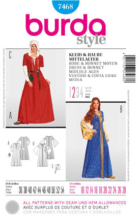 Burda 7468bur – SewingPatterns.com