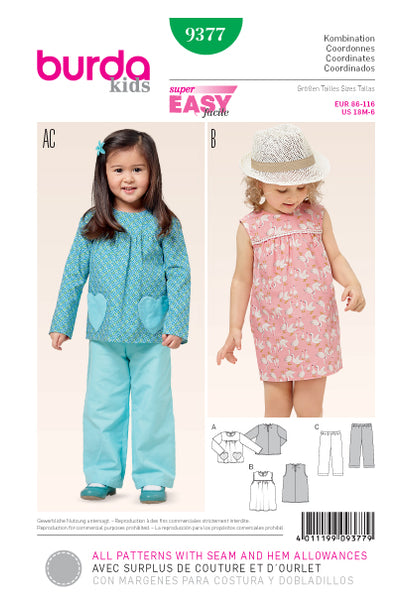 Burda 9377BUR – SewingPatterns.com