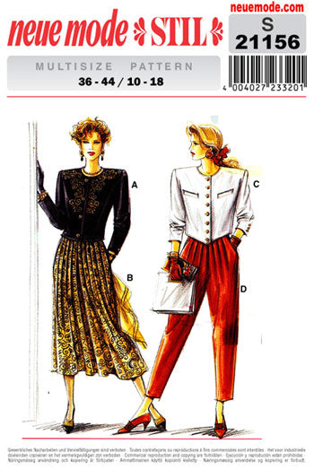 Neue Mode 21156neu – SewingPatterns.com