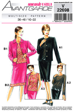 Neue Mode 22698neu – SewingPatterns.com